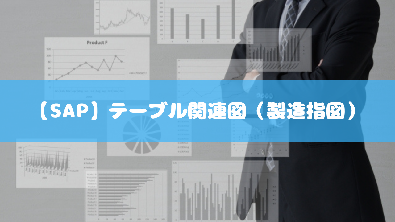 【SAP】テーブル関連図（製造指図） | SAPコンサルブログ